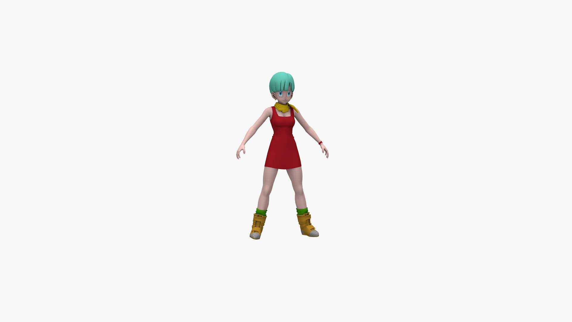 DBZ Character V13 3D Model - TurboSquid 2366894