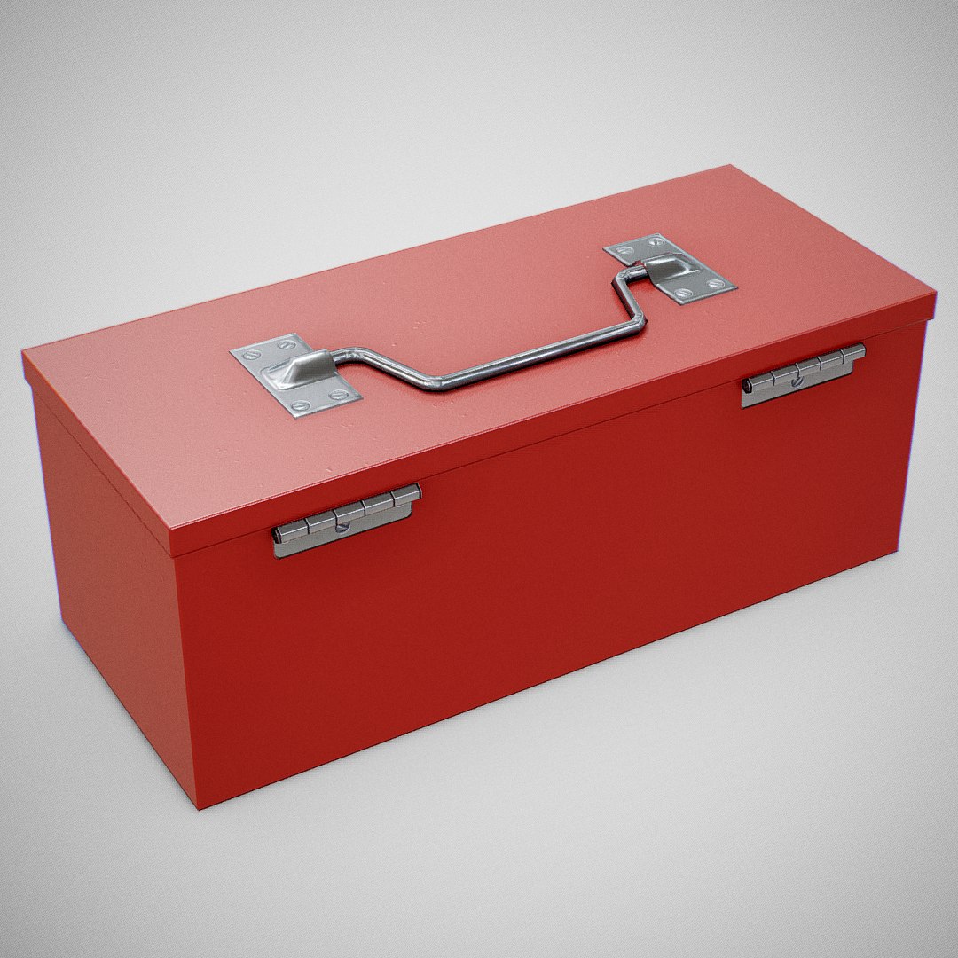 Generic Toolbox - Tools 3D Model - TurboSquid 1419429