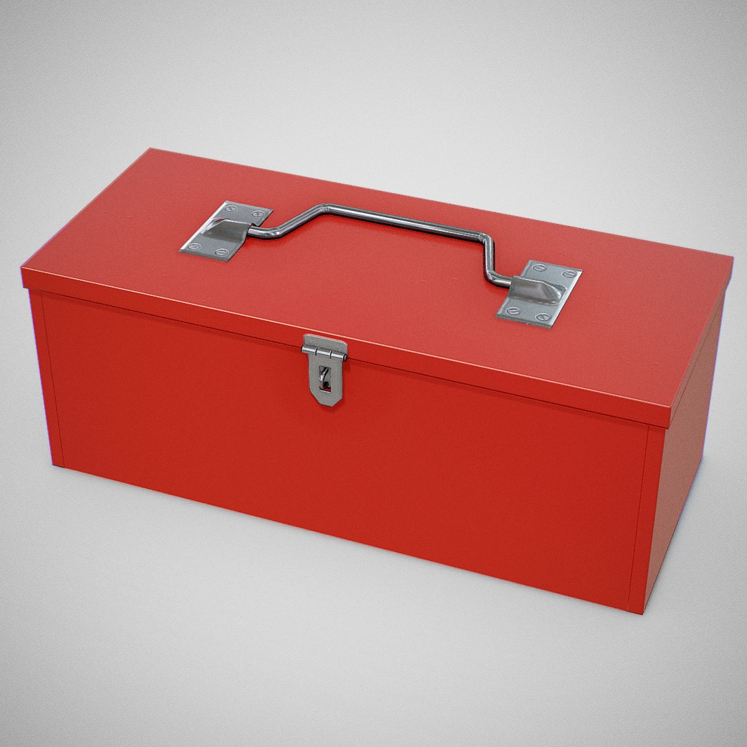 Generic Toolbox - Tools 3D Model - TurboSquid 1419429