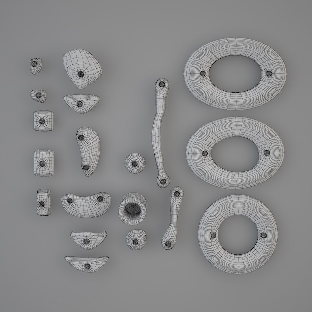 Climbing Hold V3 Model - TurboSquid 1266533