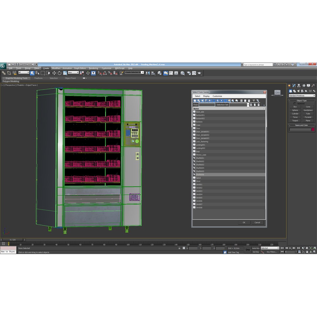 Vending Machine 2 3d Model