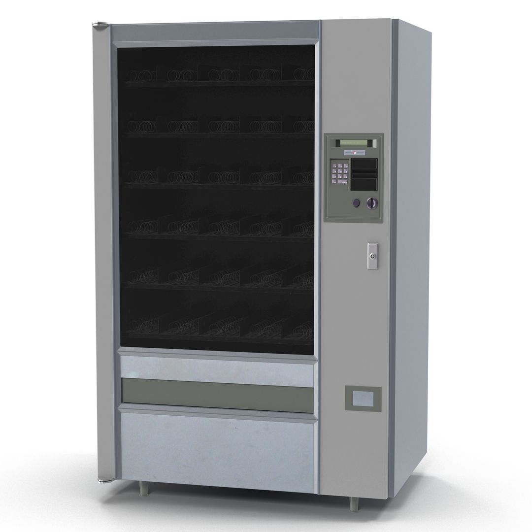 Vending Machine 2 3d Model