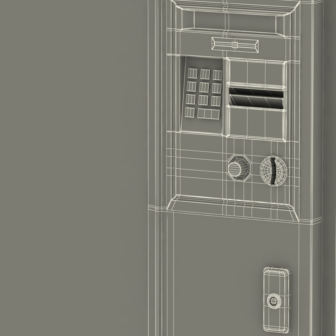 Vending Machine 2 3d Model