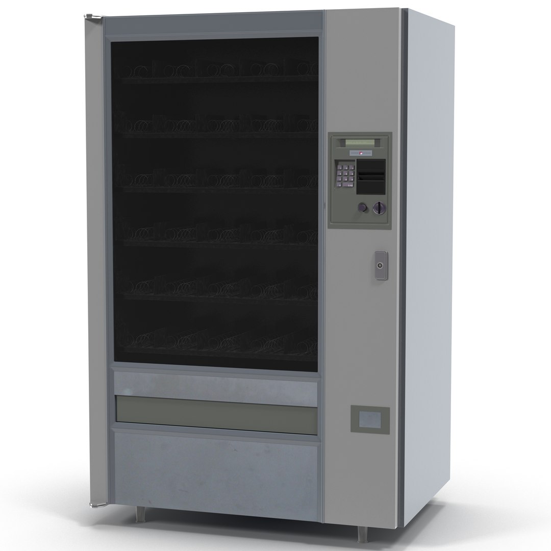 Vending Machine 2 3d Model