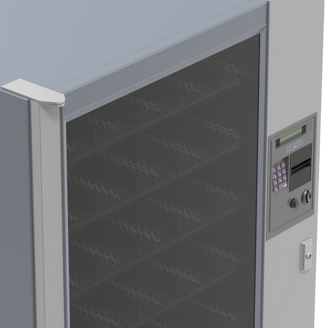 Vending Machine 2 3d Model