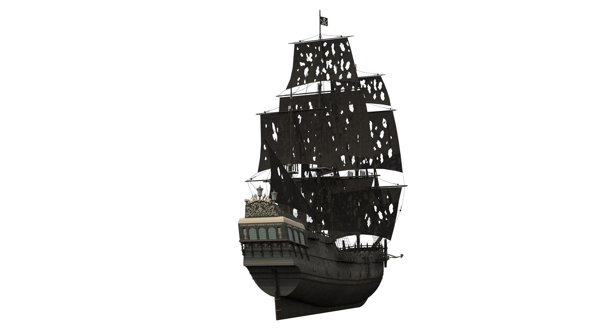 Piratenschiff 3D-Modell - TurboSquid 1807419