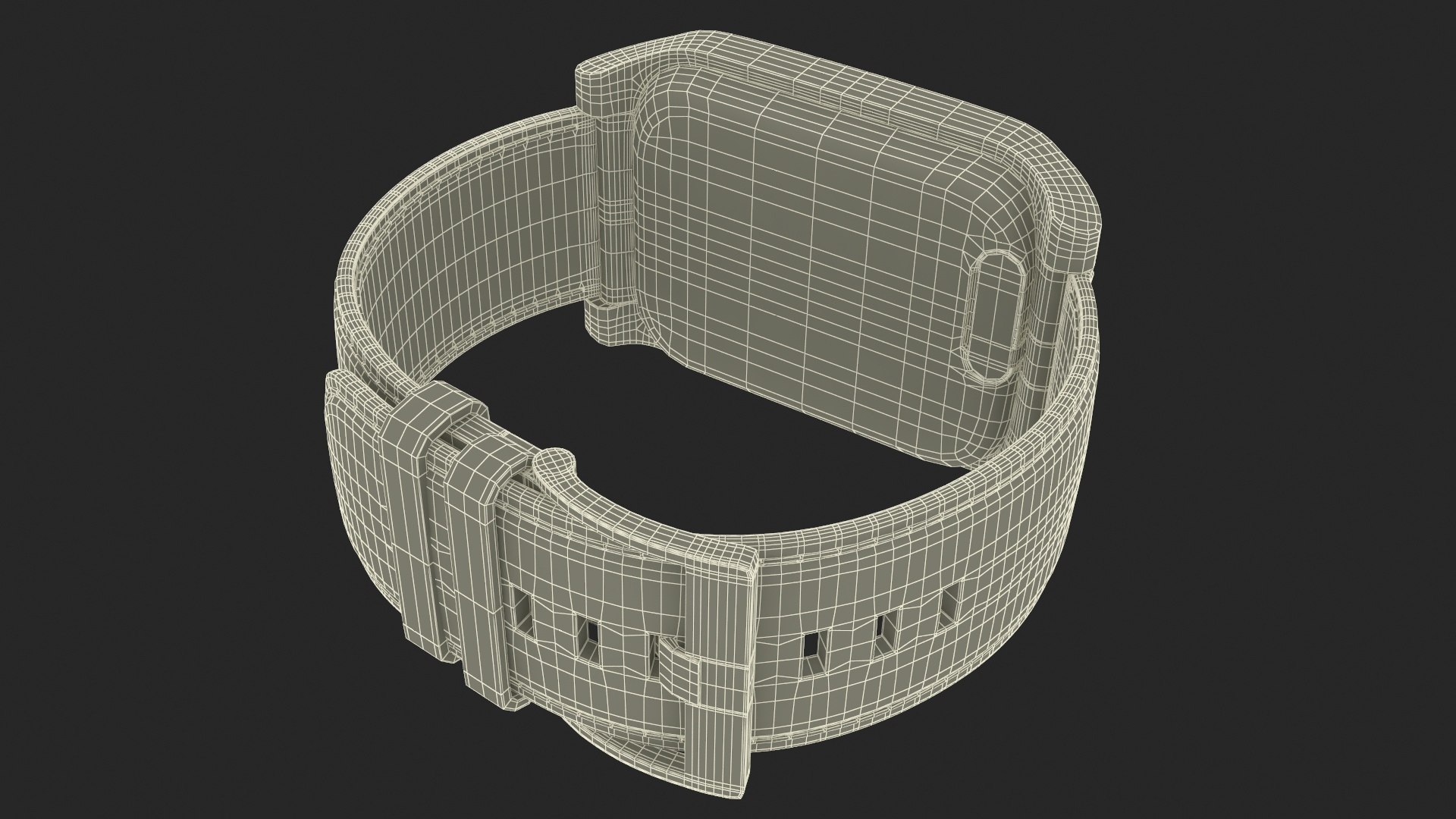 3D Smart Watch Sony With Leather Strap Model - TurboSquid 2220145