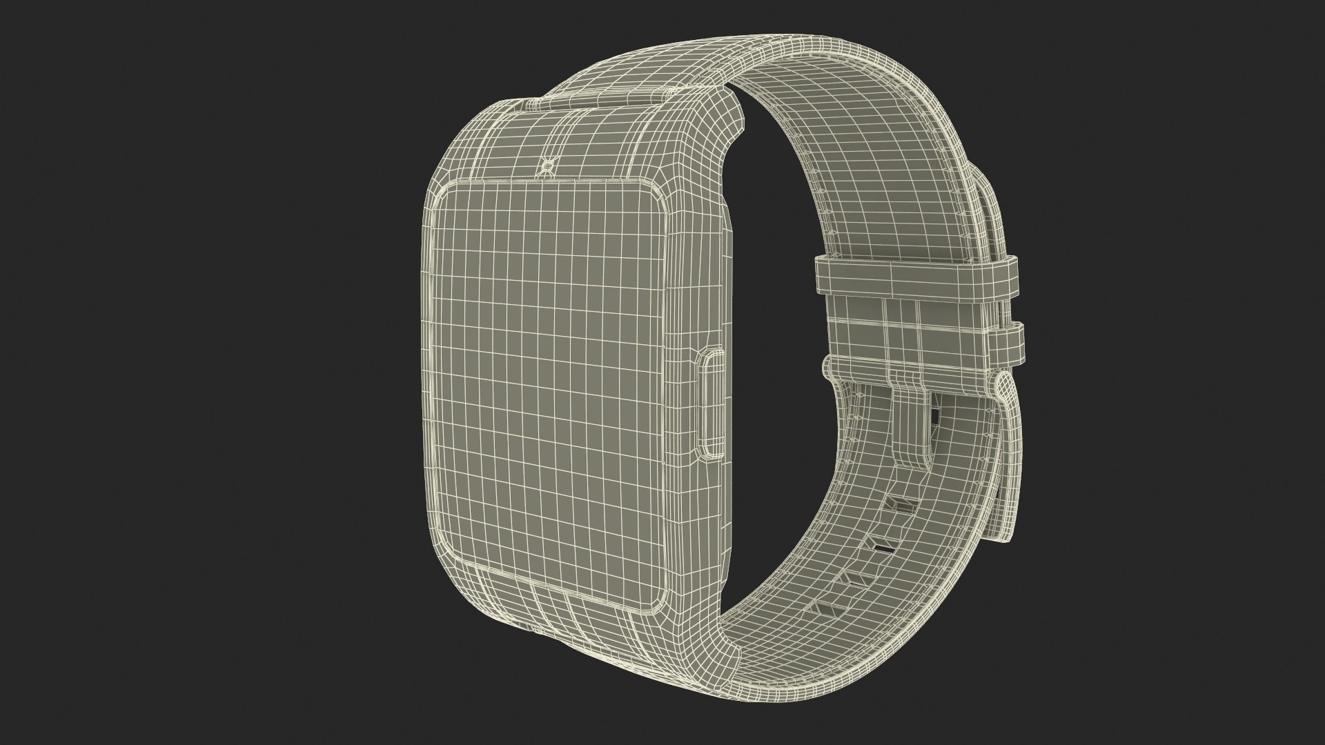 3D Smart Watch Sony With Leather Strap Model - TurboSquid 2220145