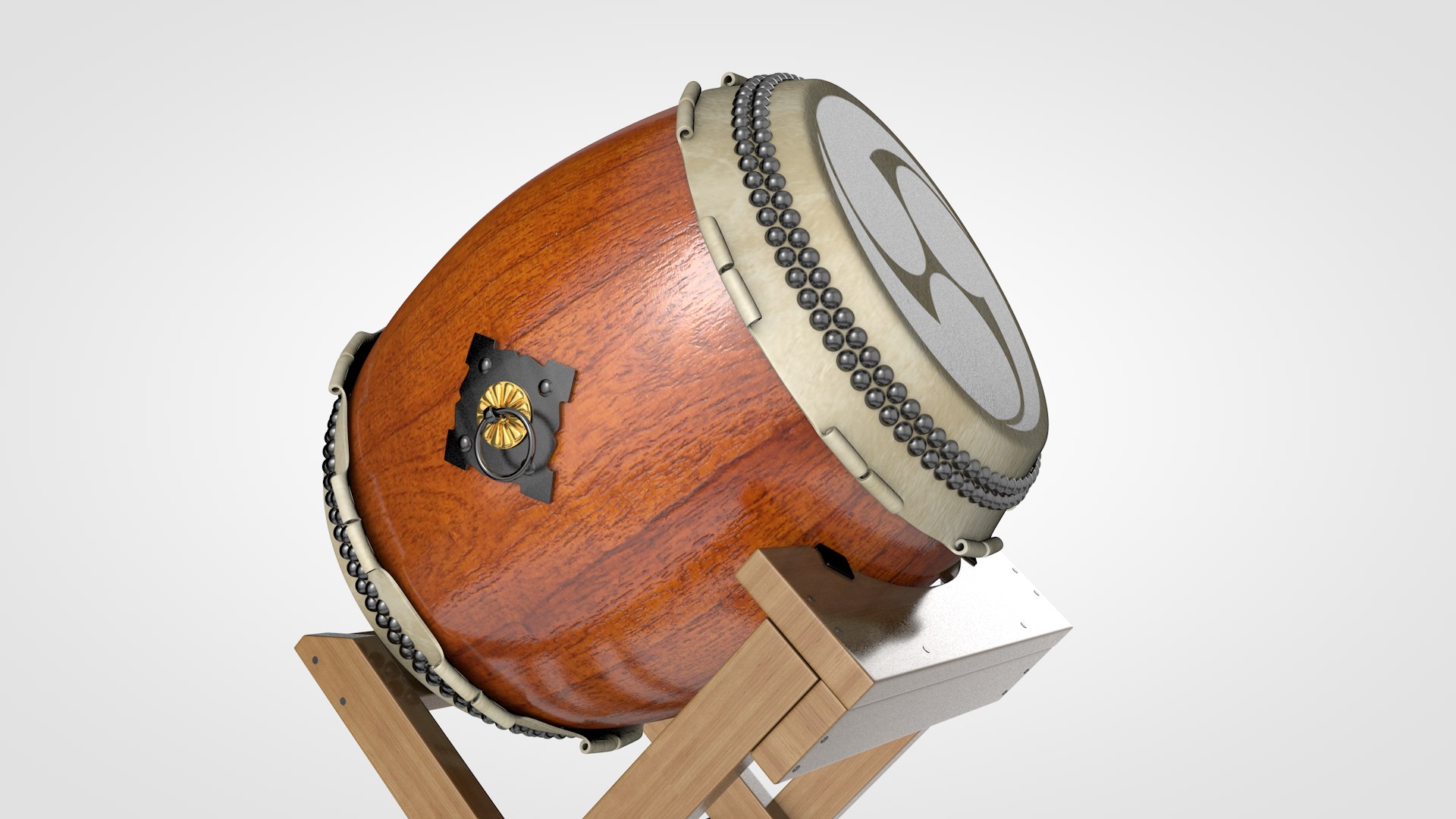 3d Model Taiko Drums