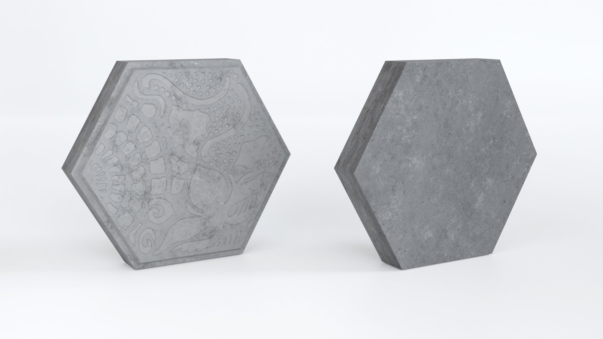 Low-poly Floor Tiles Barcelona Style - Pack 7 3D - TurboSquid 2083086