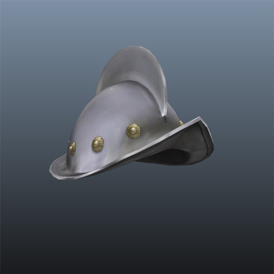 Morion Helmet 3d Model