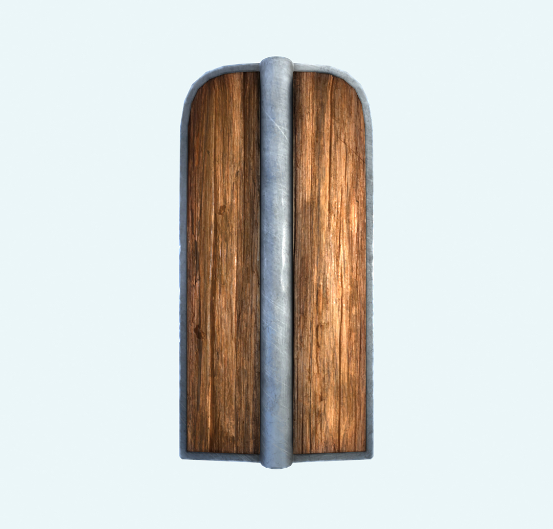 Medieval Shield Pavese 3D Model - TurboSquid 1284256