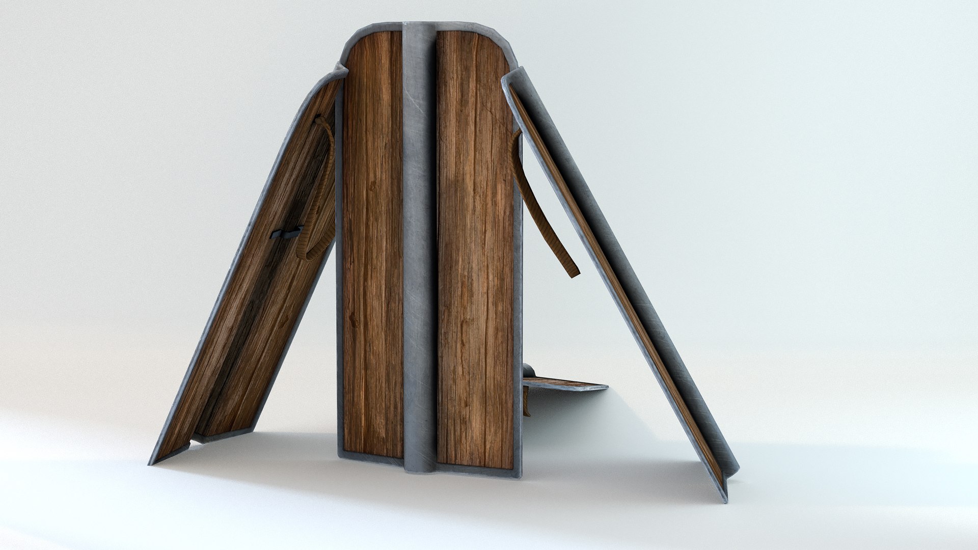 Medieval Shield Pavese 3D Model - TurboSquid 1284256