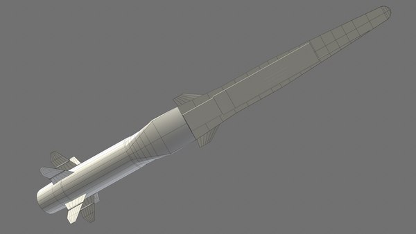 3D 3m22 zircon cruise missile - TurboSquid 1640501