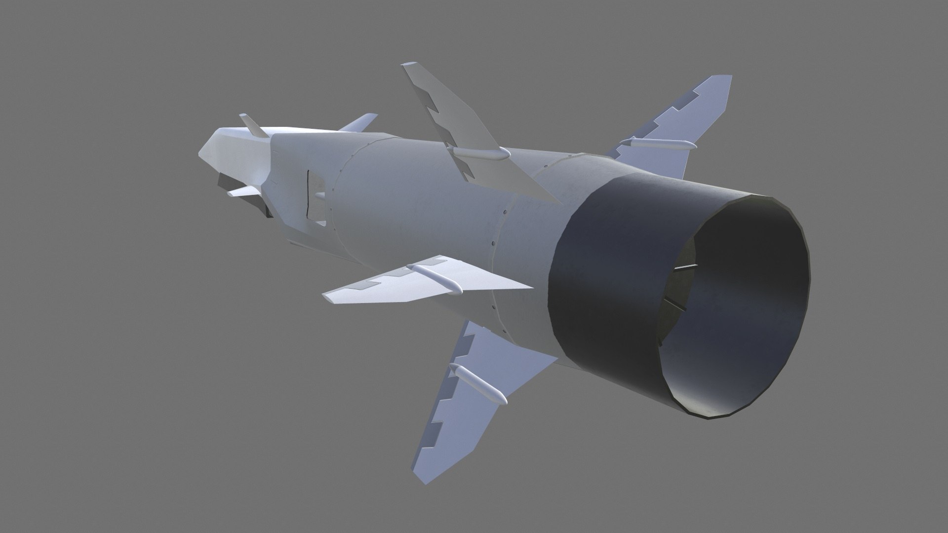 3D 3m22 Zircon Cruise Missile - TurboSquid 1640501