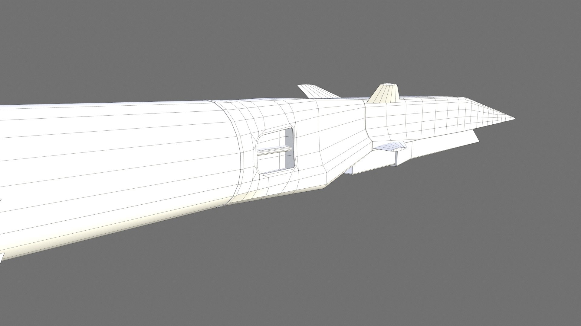3D 3m22 zircon cruise missile - TurboSquid 1640501
