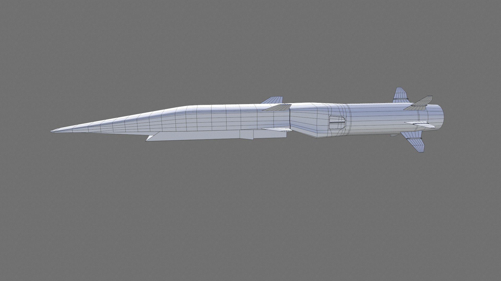 3D 3m22 zircon cruise missile - TurboSquid 1640501
