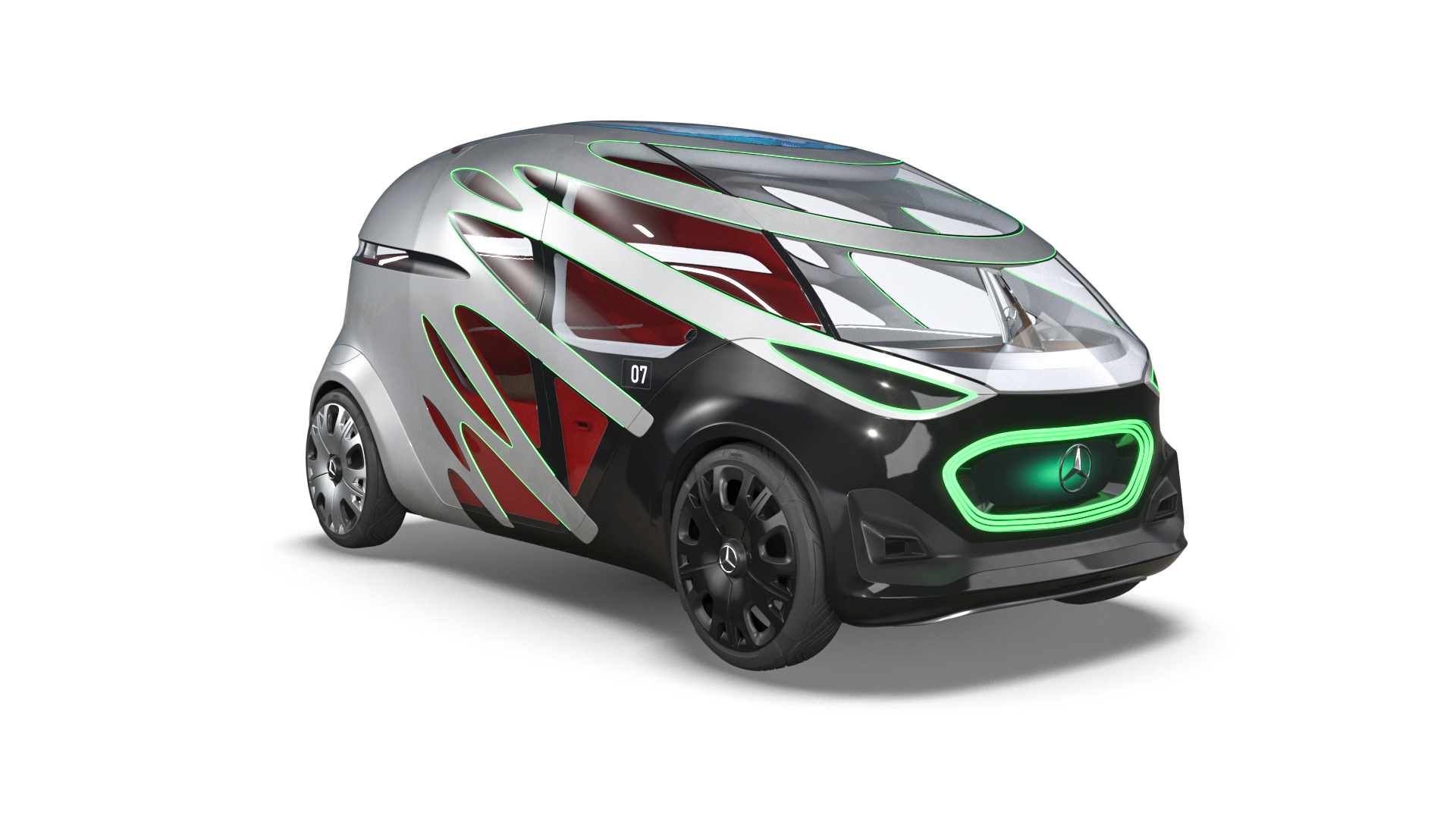 Mercedes-benz Vision Urbanetic 3D Model - TurboSquid 1459580