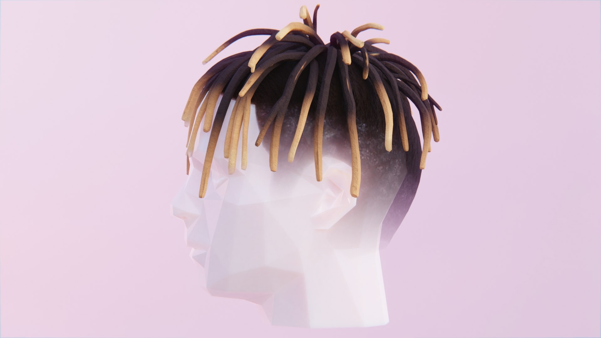 3D Model Dreads Inspired By Juice Wrld - TurboSquid 1830363