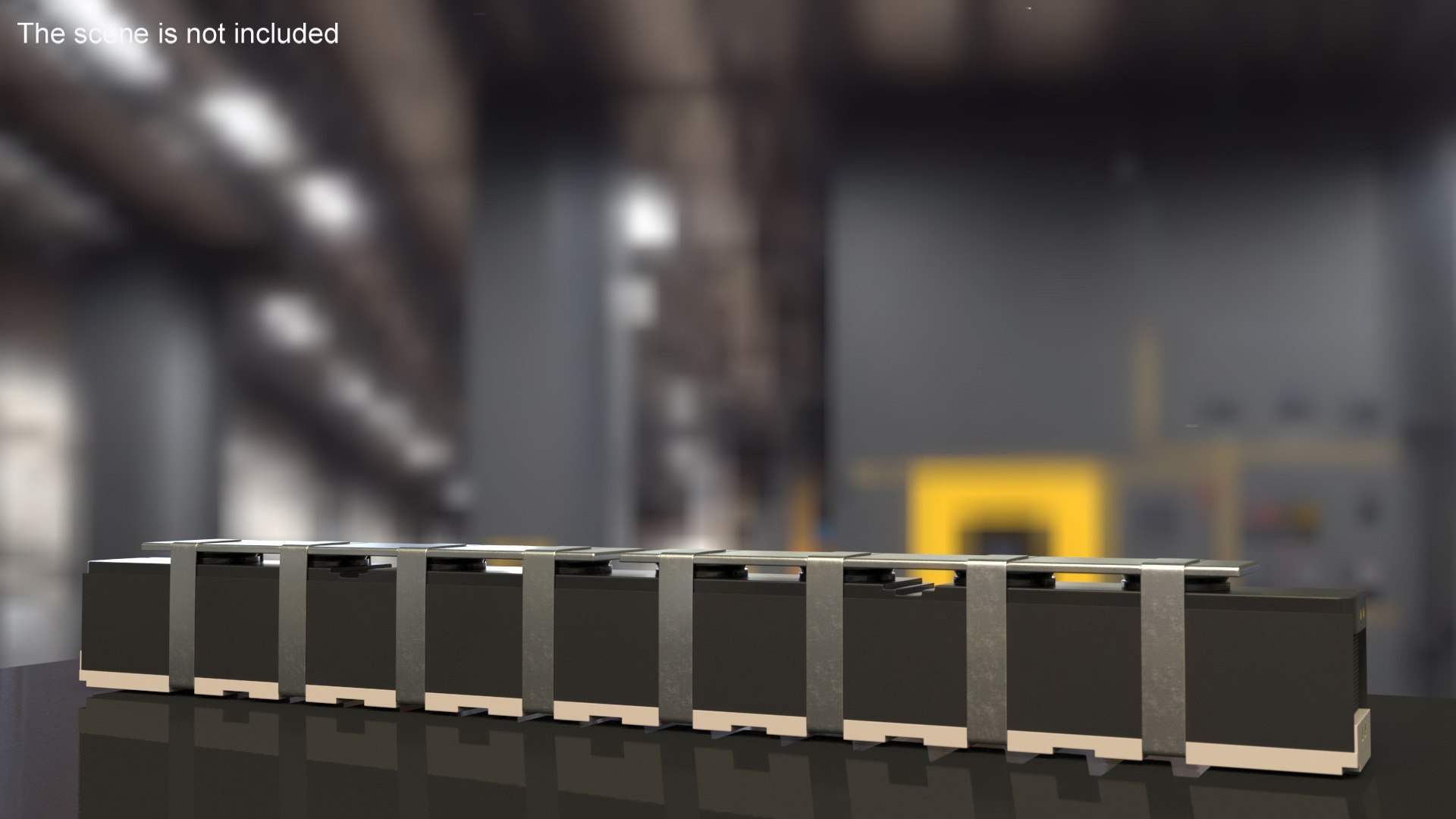 3D Hydrogen Fuel Cell Stack 4 KW - TurboSquid 2252728