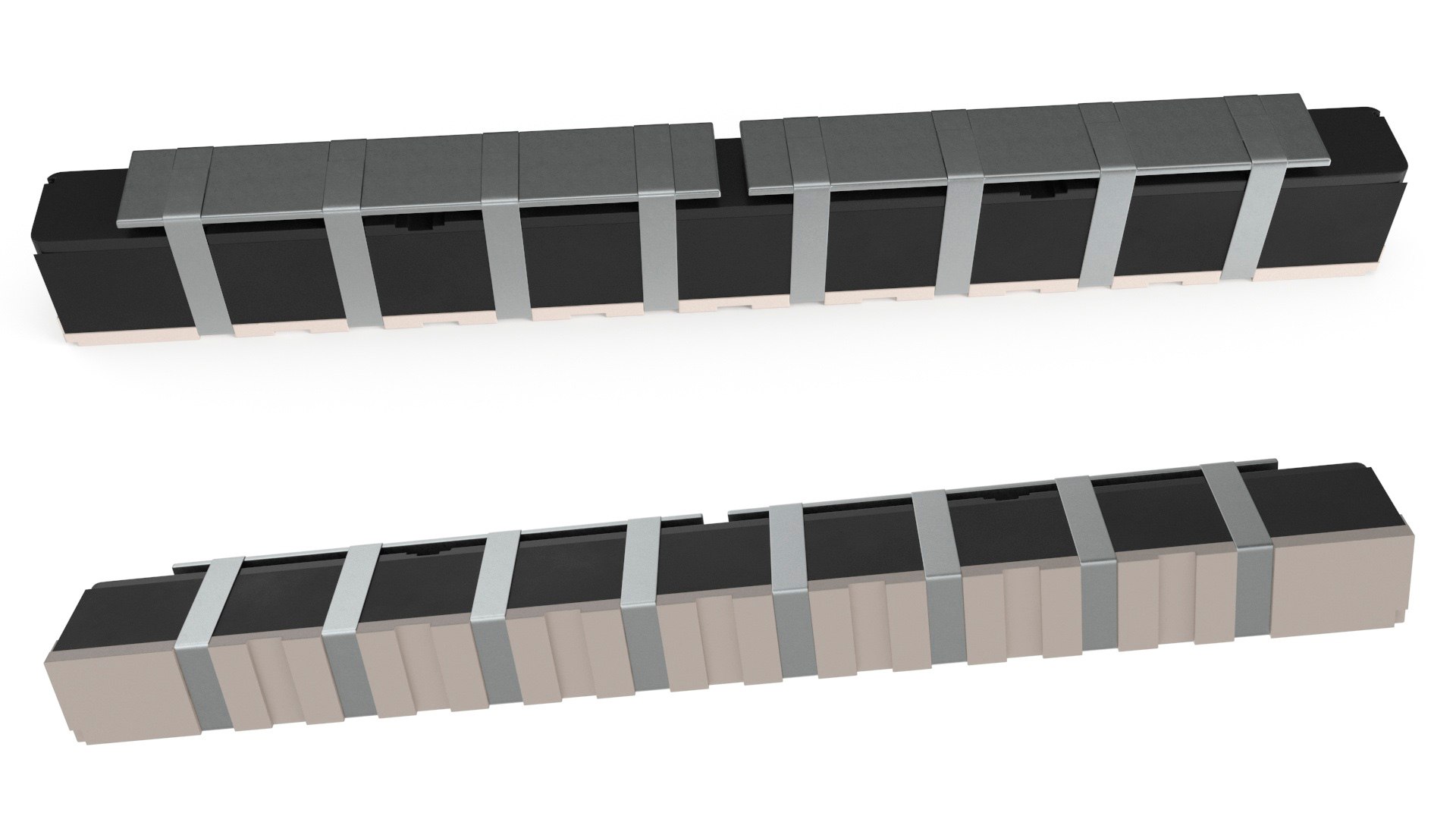 3D Hydrogen Fuel Cell Stack 4 KW - TurboSquid 2252728