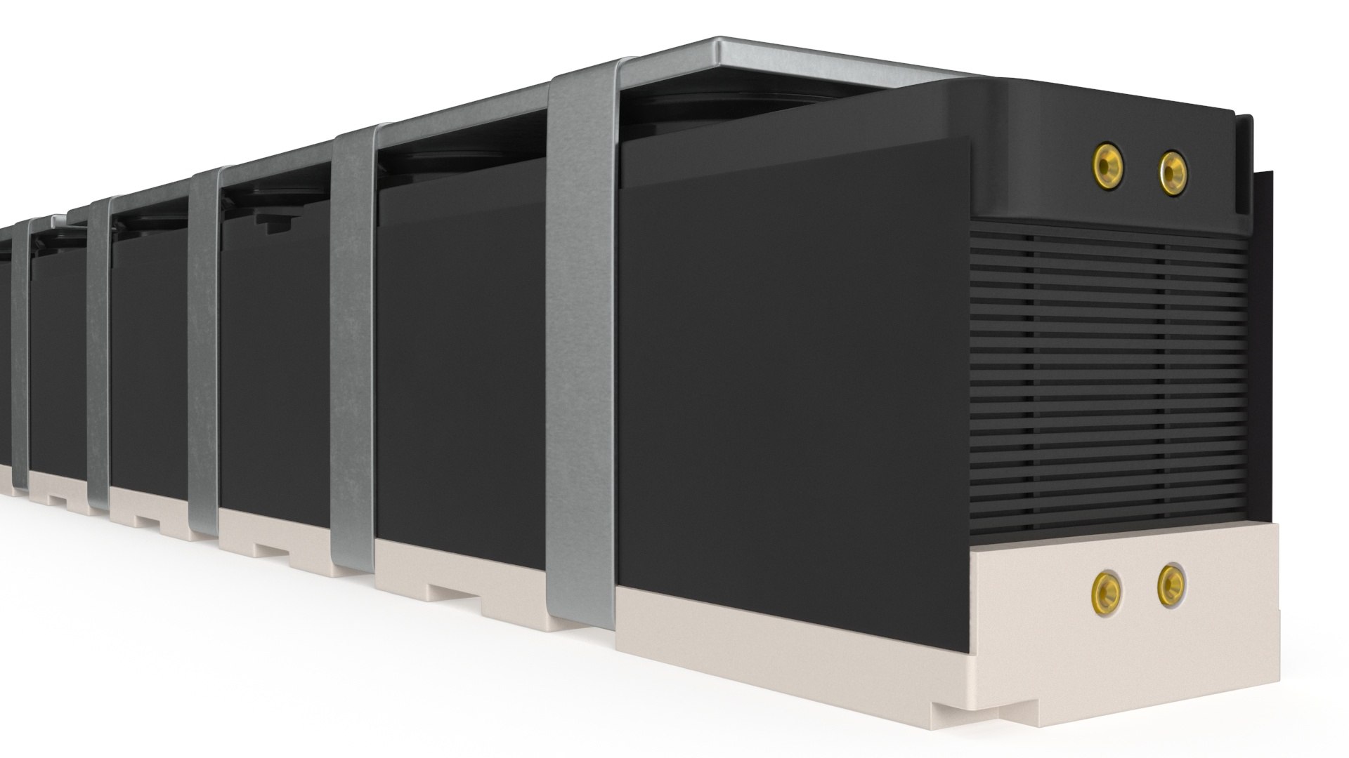 3D Hydrogen Fuel Cell Stack 4 KW - TurboSquid 2252728