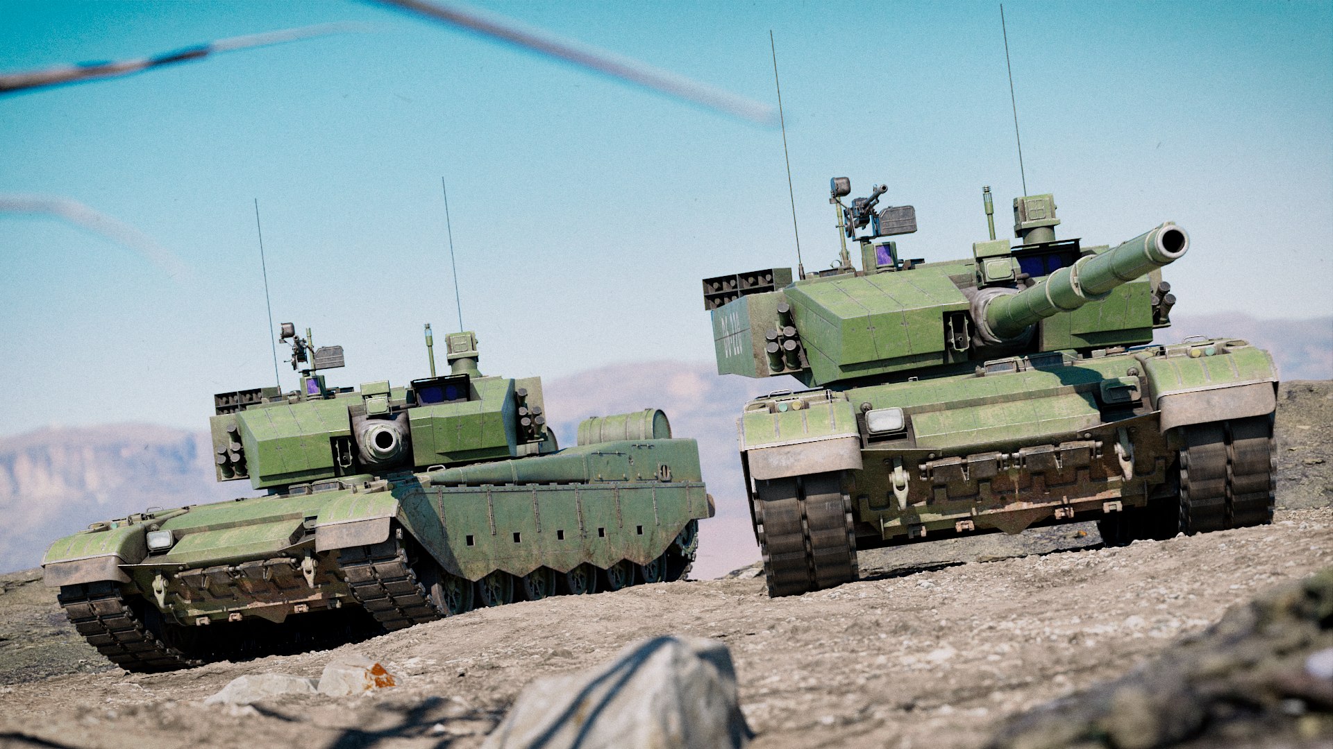 Rigged Type 99 Tank GameReady LODs 3D Model - TurboSquid 2134254