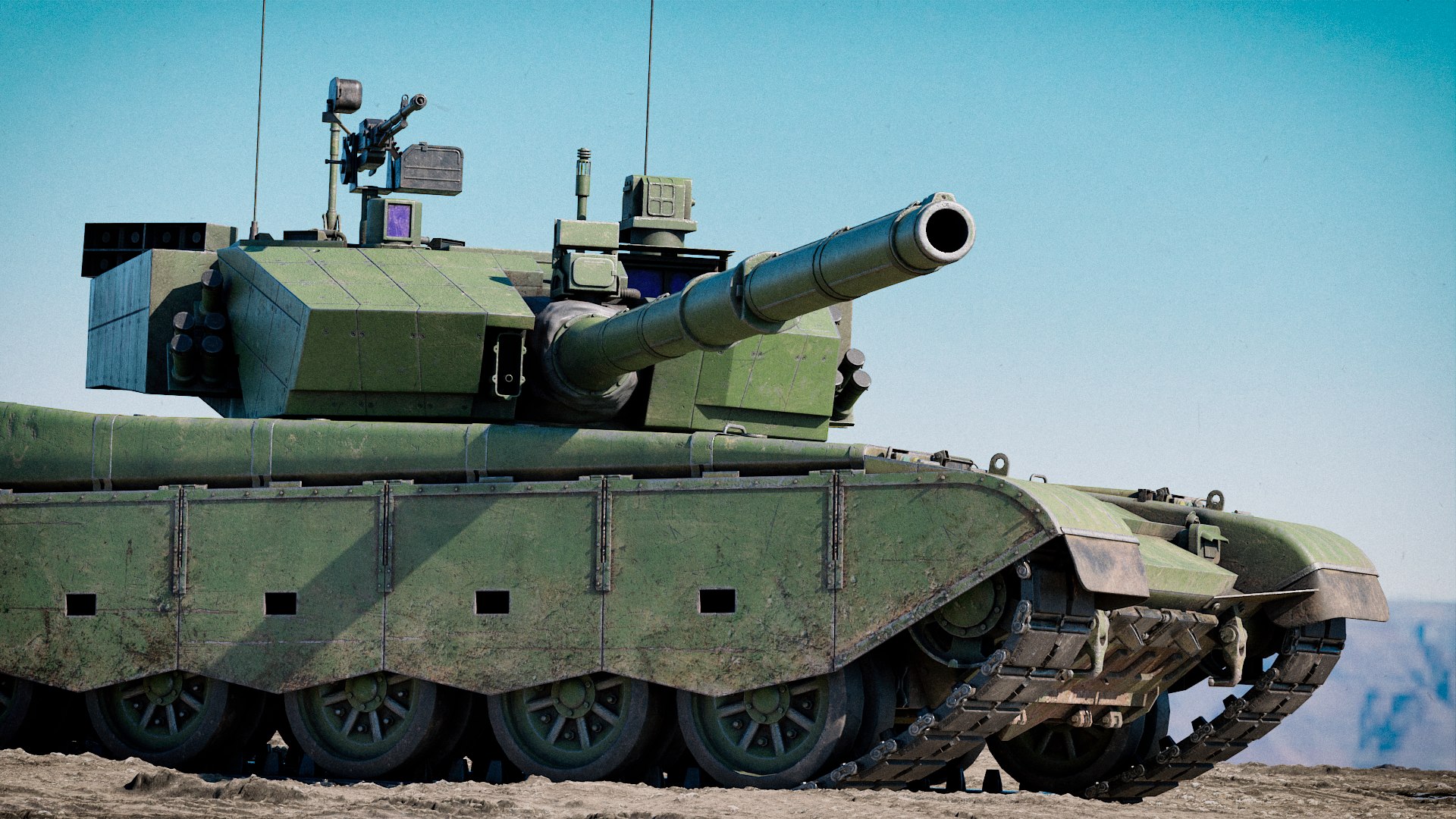 Rigged Type 99 Tank GameReady LODs 3D Model - TurboSquid 2134254