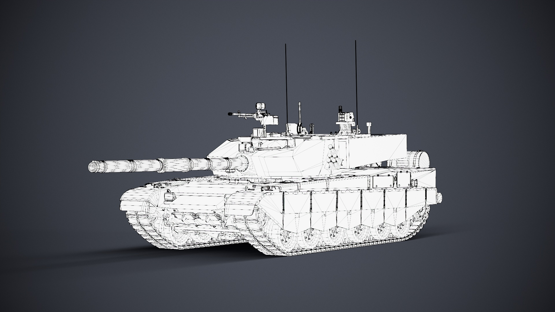 Rigged Type 99 Tank GameReady LODs 3D model - TurboSquid 2134254