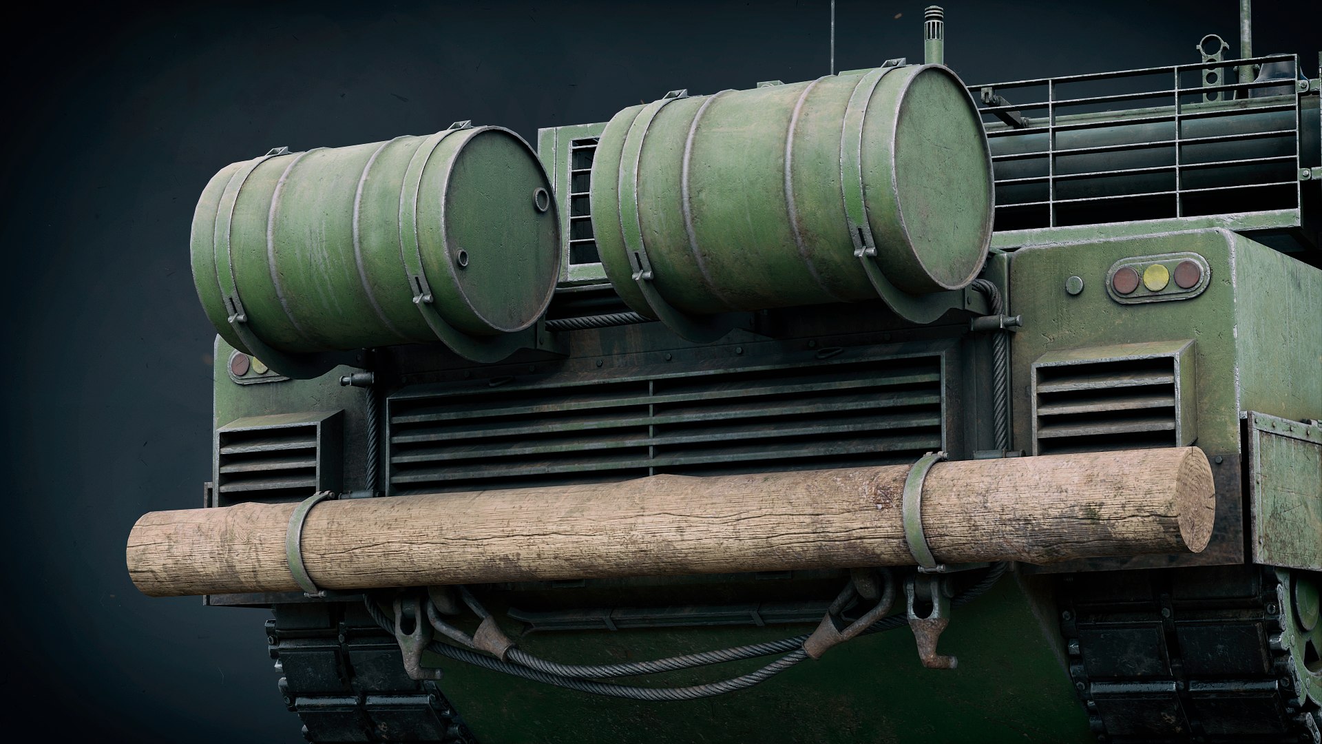 Rigged Type 99 Tank GameReady LODs 3D Model - TurboSquid 2134254