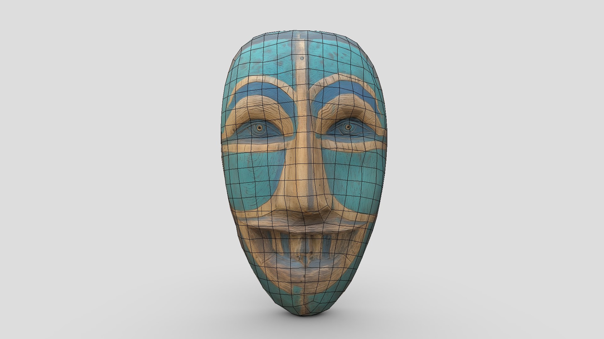 3D Voodoo Mask Model - TurboSquid 2271662