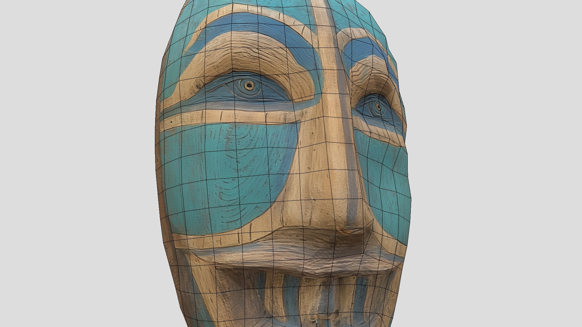 3D Voodoo Mask Model - TurboSquid 2271662