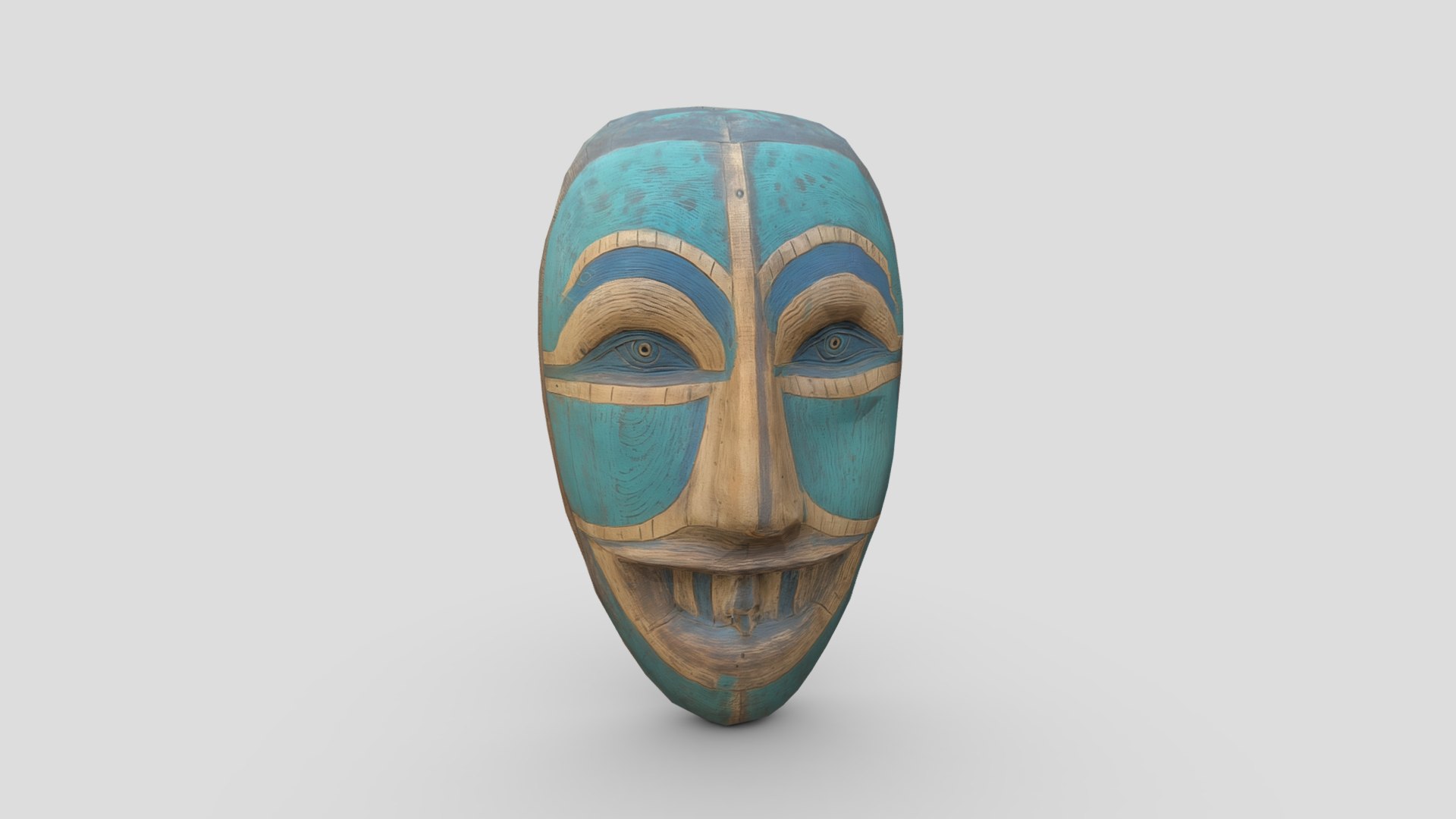 3D Voodoo Mask Model - TurboSquid 2271662