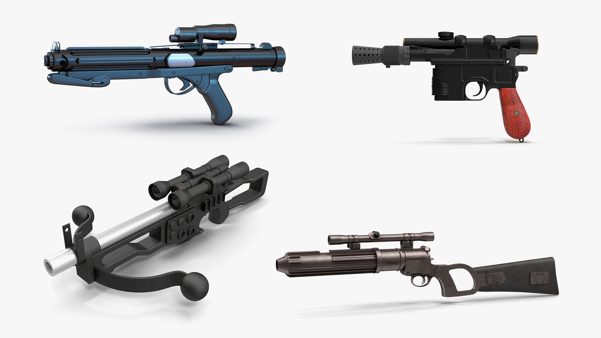 Star Wars Weapons Collection 3 3D Model - TurboSquid 2166910