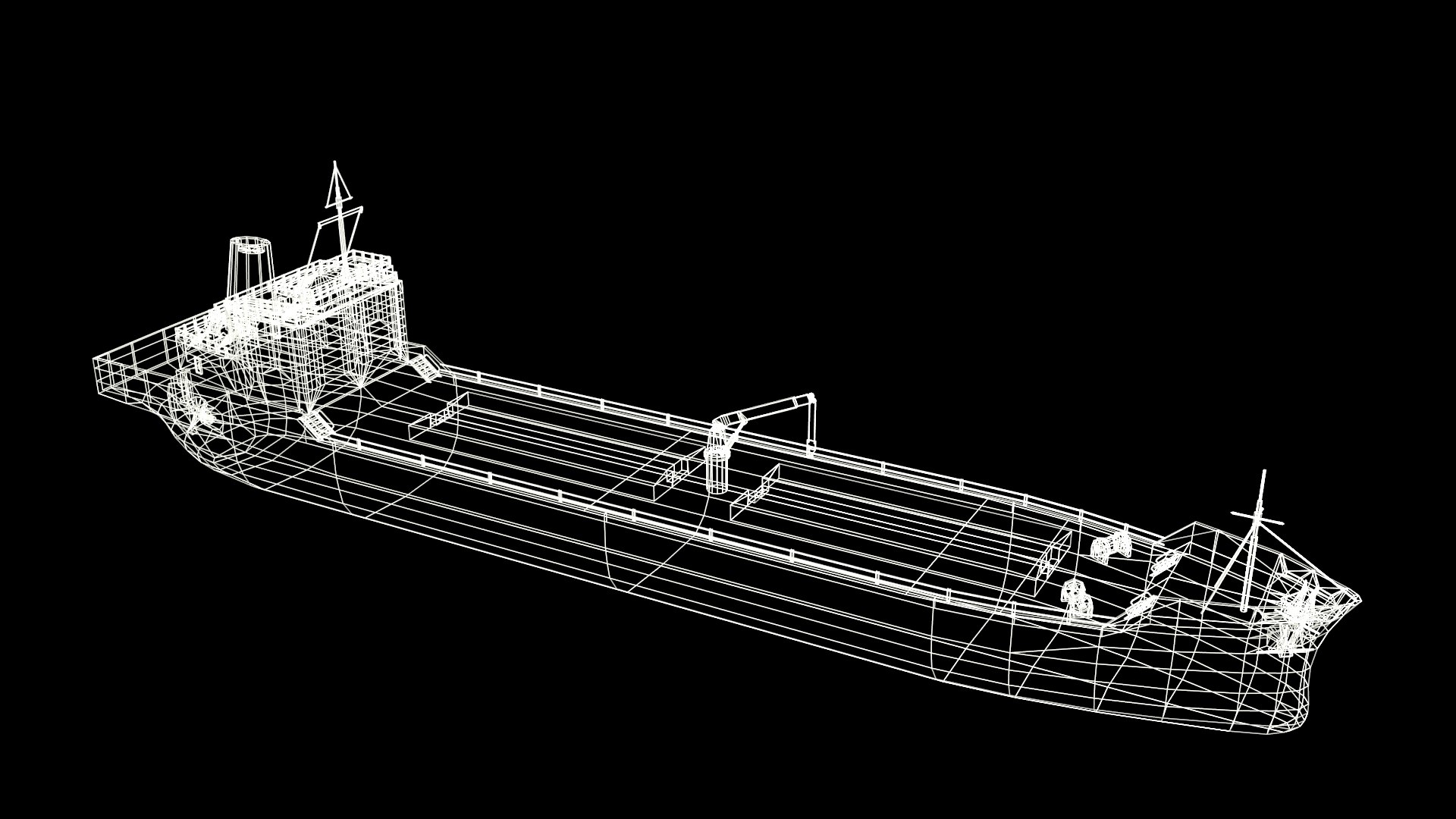 3D Cargo Ship - TurboSquid 1997050
