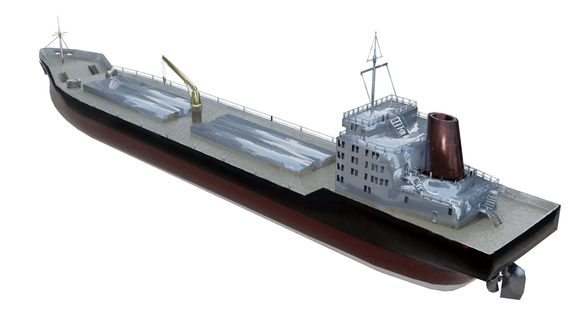 3D Cargo Ship - TurboSquid 1997050