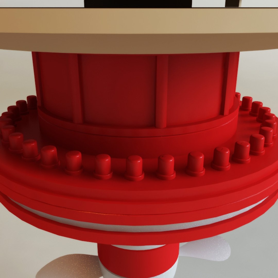 3d Hydroelectric Power Generator V1 Model