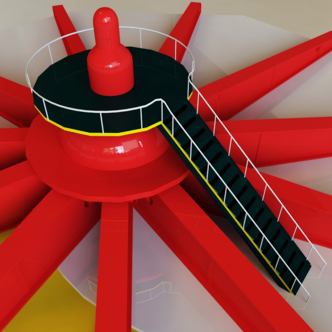 3d Hydroelectric Power Generator V1 Model