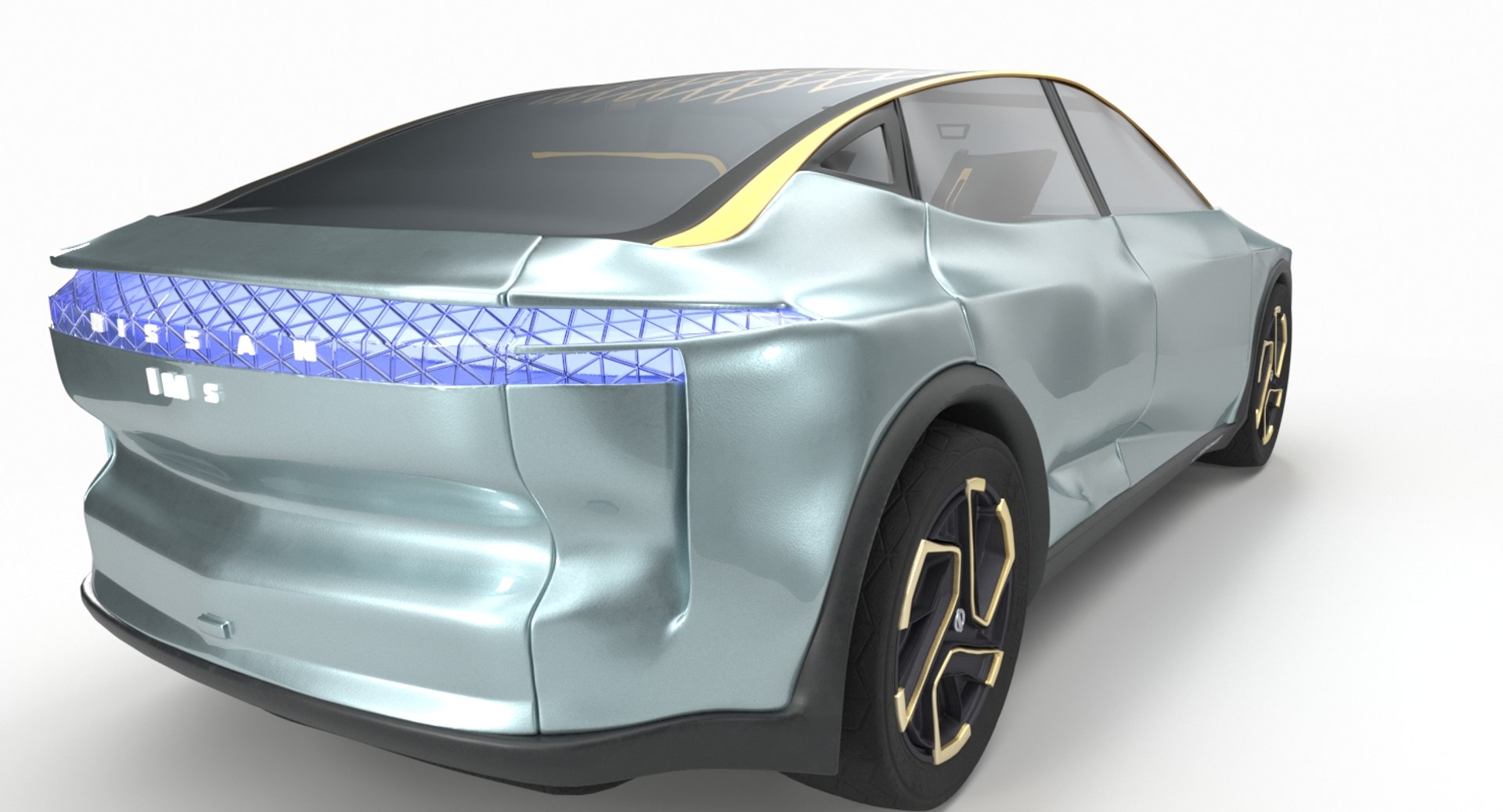 3D Nissan Ims Sedan Auto Model - TurboSquid 1376461