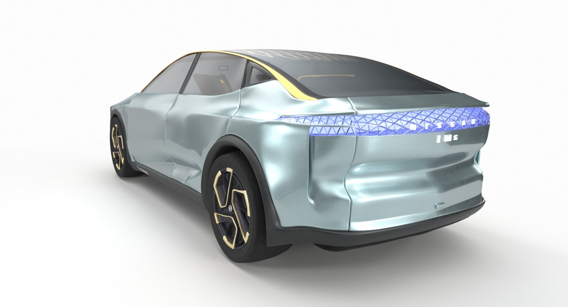 3D Nissan Ims Sedan Auto Model - TurboSquid 1376461