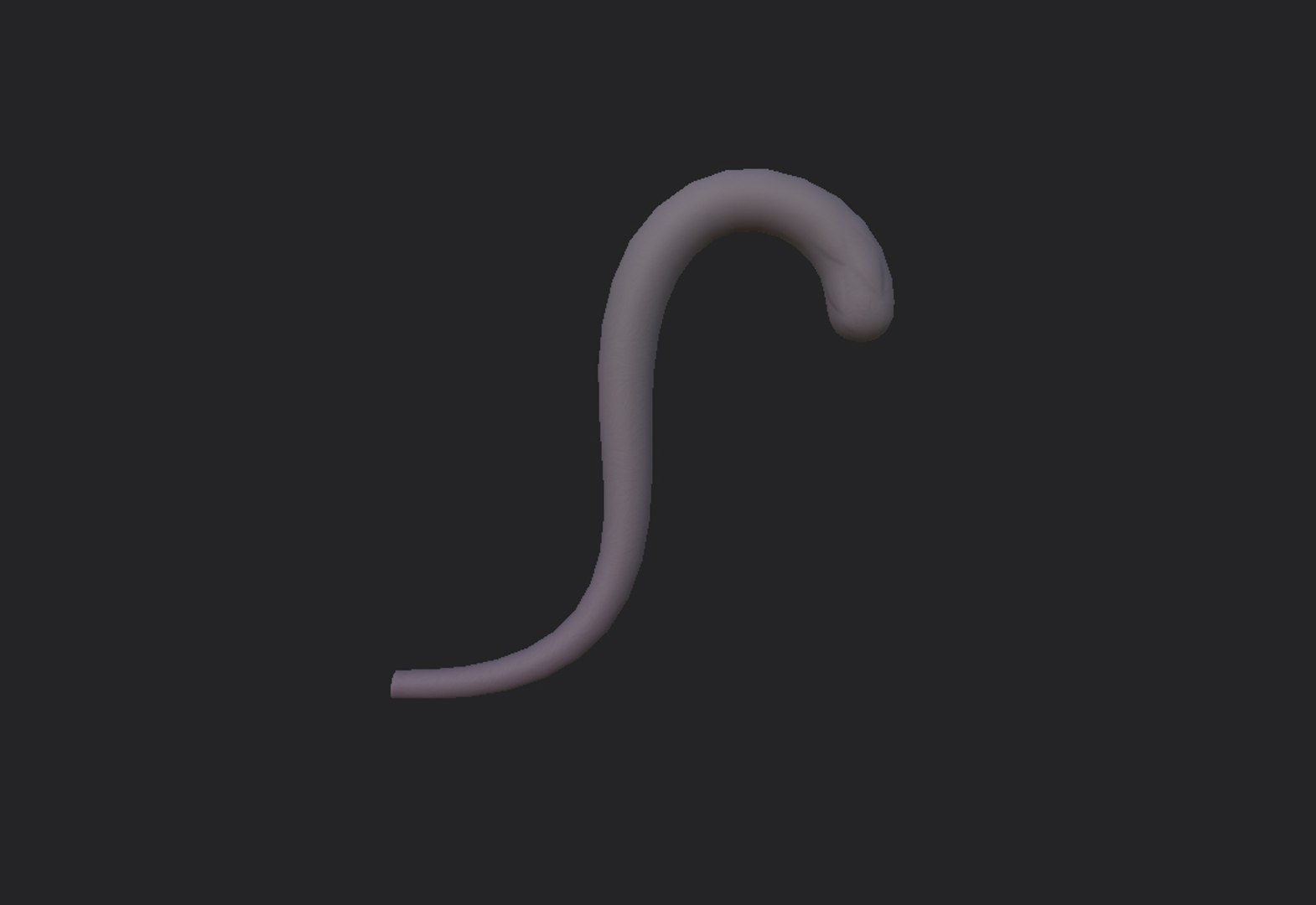 3D Cat Tail Model - TurboSquid 1509621