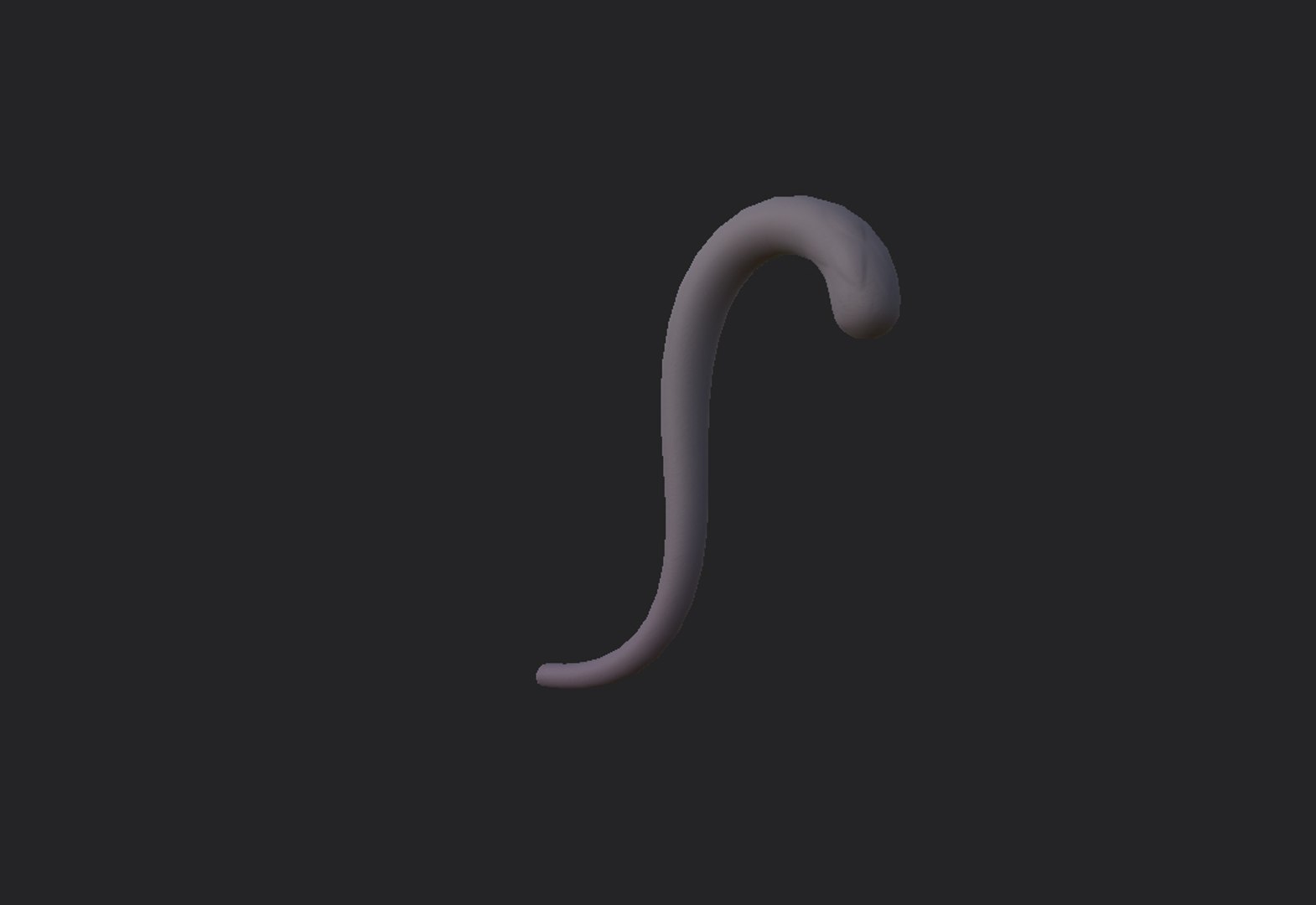 3D Cat Tail Model - TurboSquid 1509621
