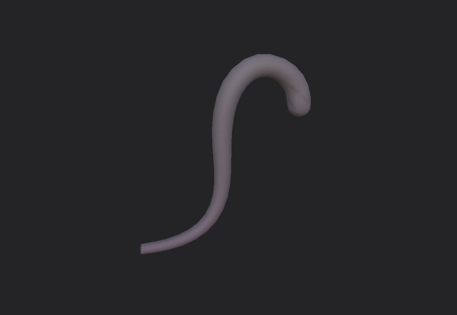 3D Cat Tail Model - TurboSquid 1509621