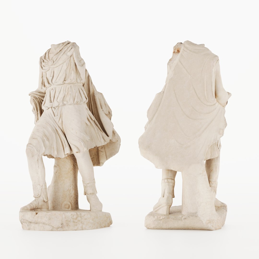 Roman Statues Pack 3D Model - TurboSquid 2106648