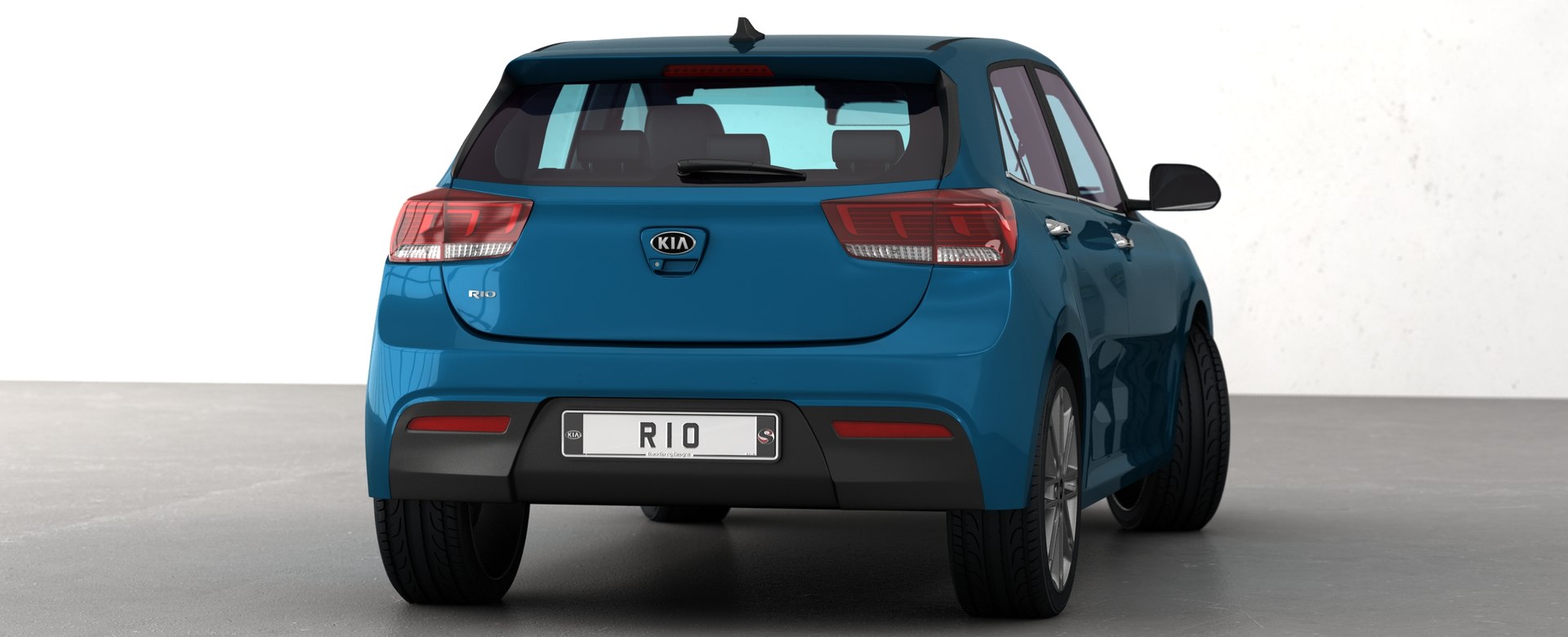 3D Model Realistic Kia Rio 2021 - TurboSquid 1640078