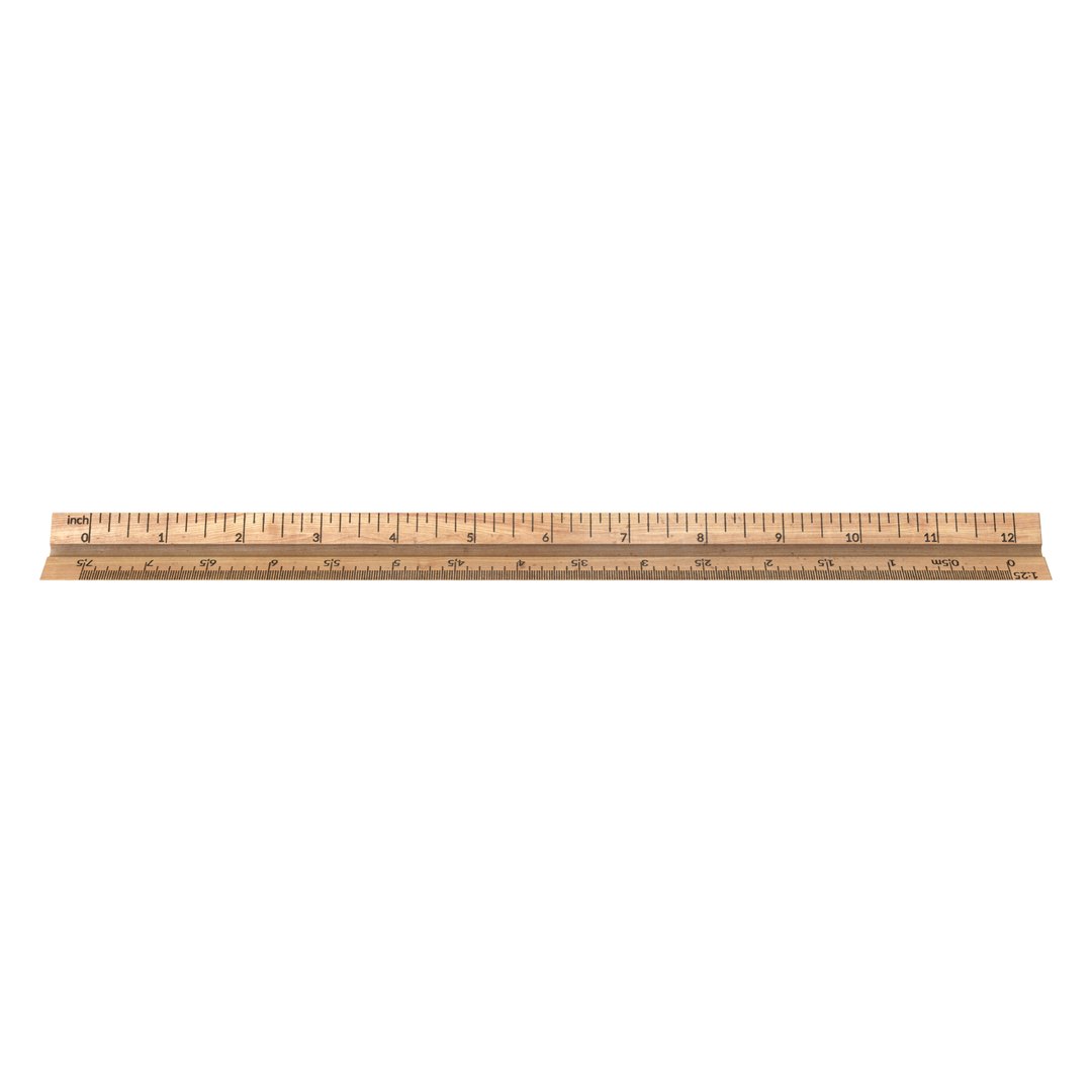 Hd Wooden Ruler 6 Model | 1145950 | TurboSquid