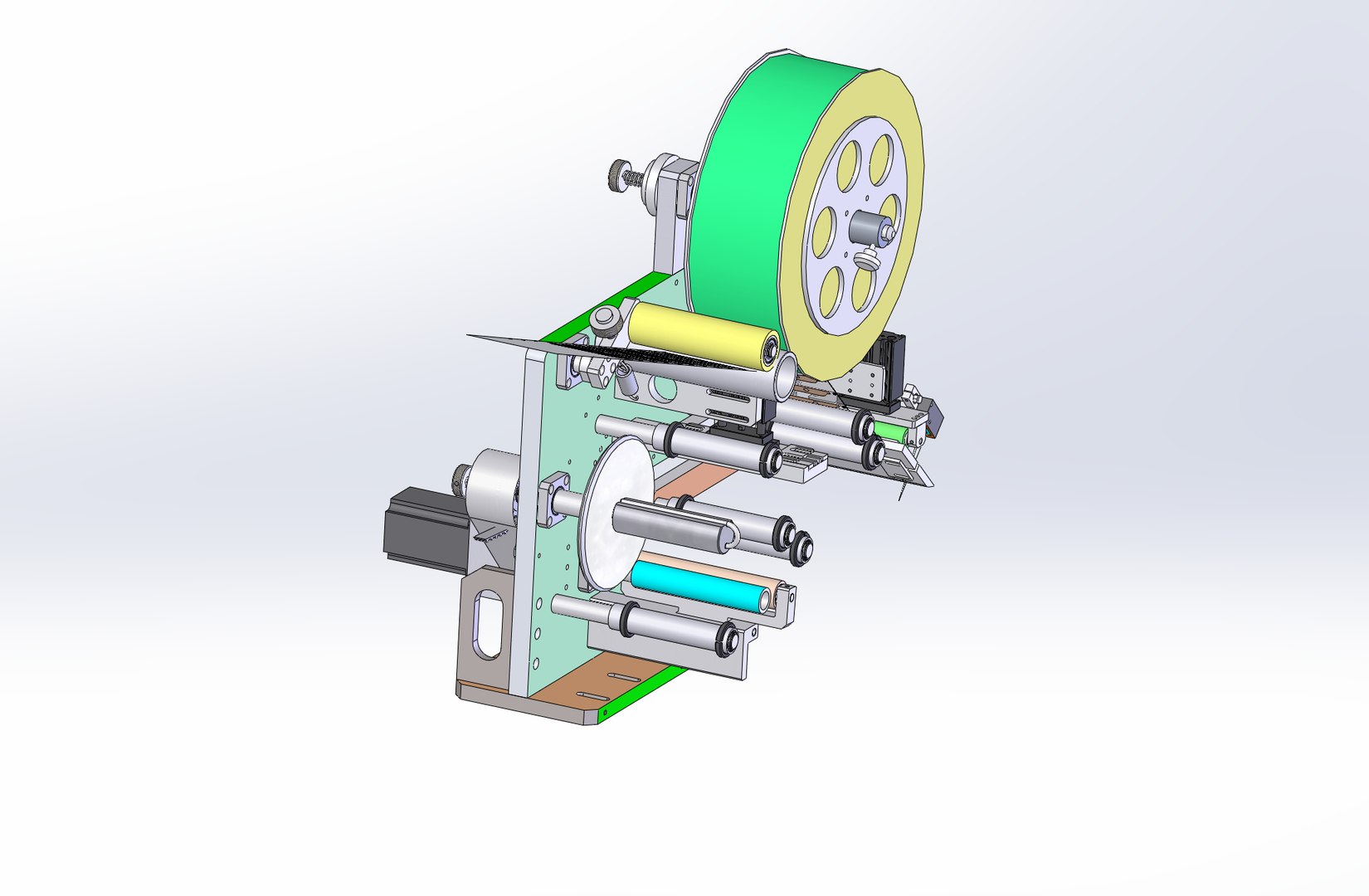 Tape Laminating Module 3D Model - TurboSquid 2030679