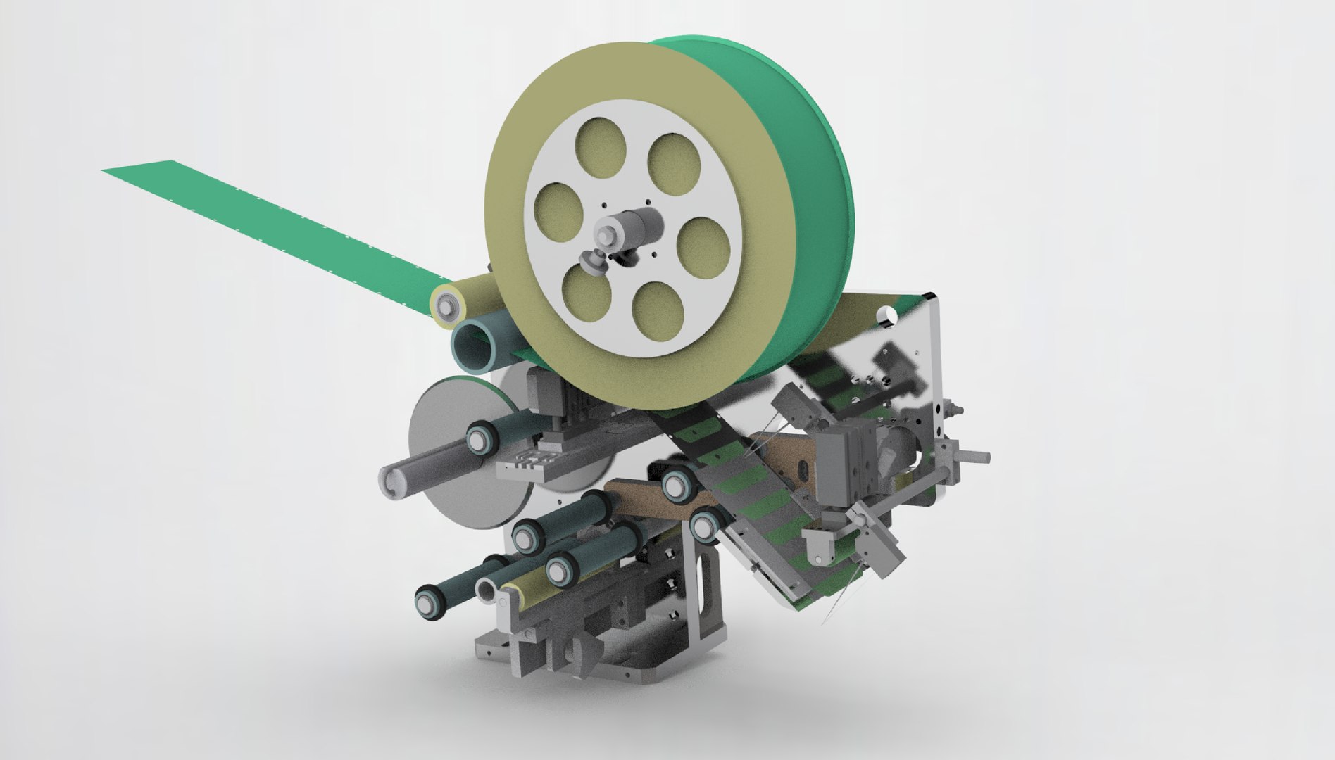 Tape Laminating Module 3D Model - TurboSquid 2030679