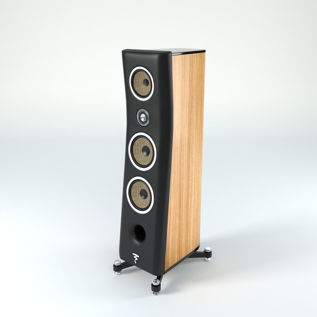 3D Model Loudspeaker Focal Kanta 3 - TurboSquid 2383425