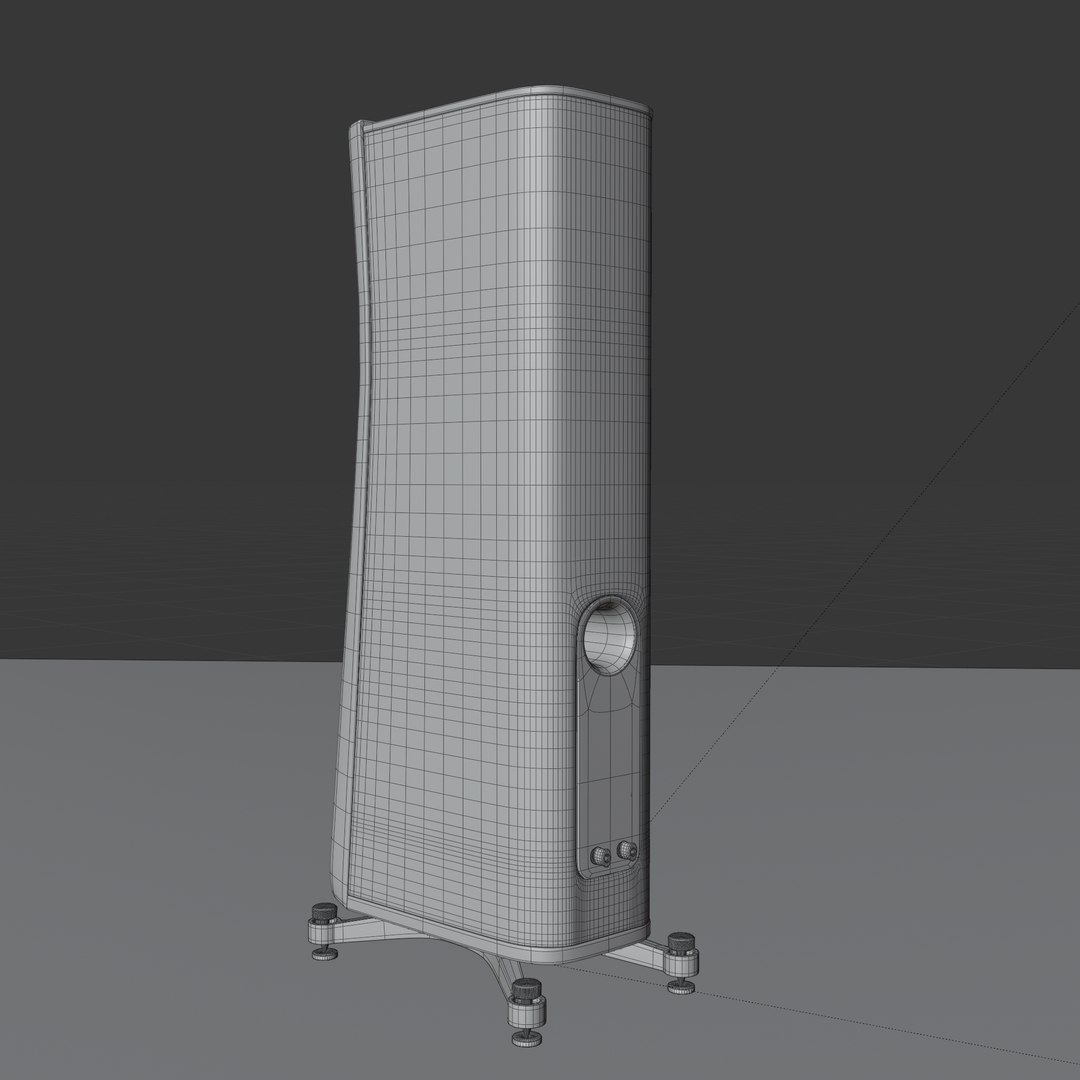 3D Model Loudspeaker Focal Kanta 3 - TurboSquid 2383425